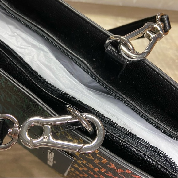 Karl Lagerfeld | Bags | Karl Lagerfeld Paris Large Signature Logo ...